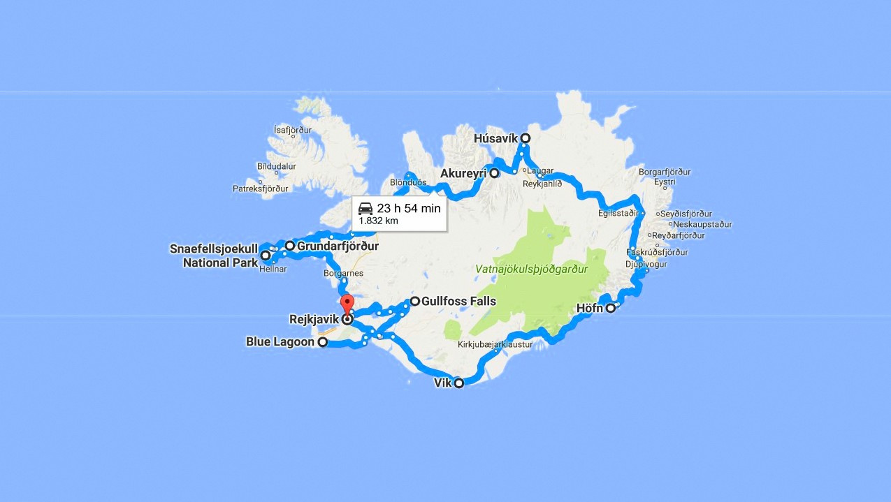 Plan potovanja: Islandija – Potepanja